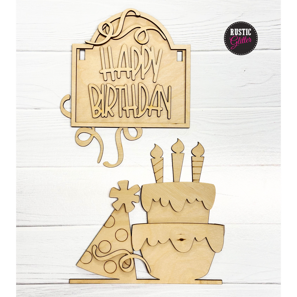 Happy Birthday Add-on Kit for Interchangeable Small Post | DIY Kit | U ...