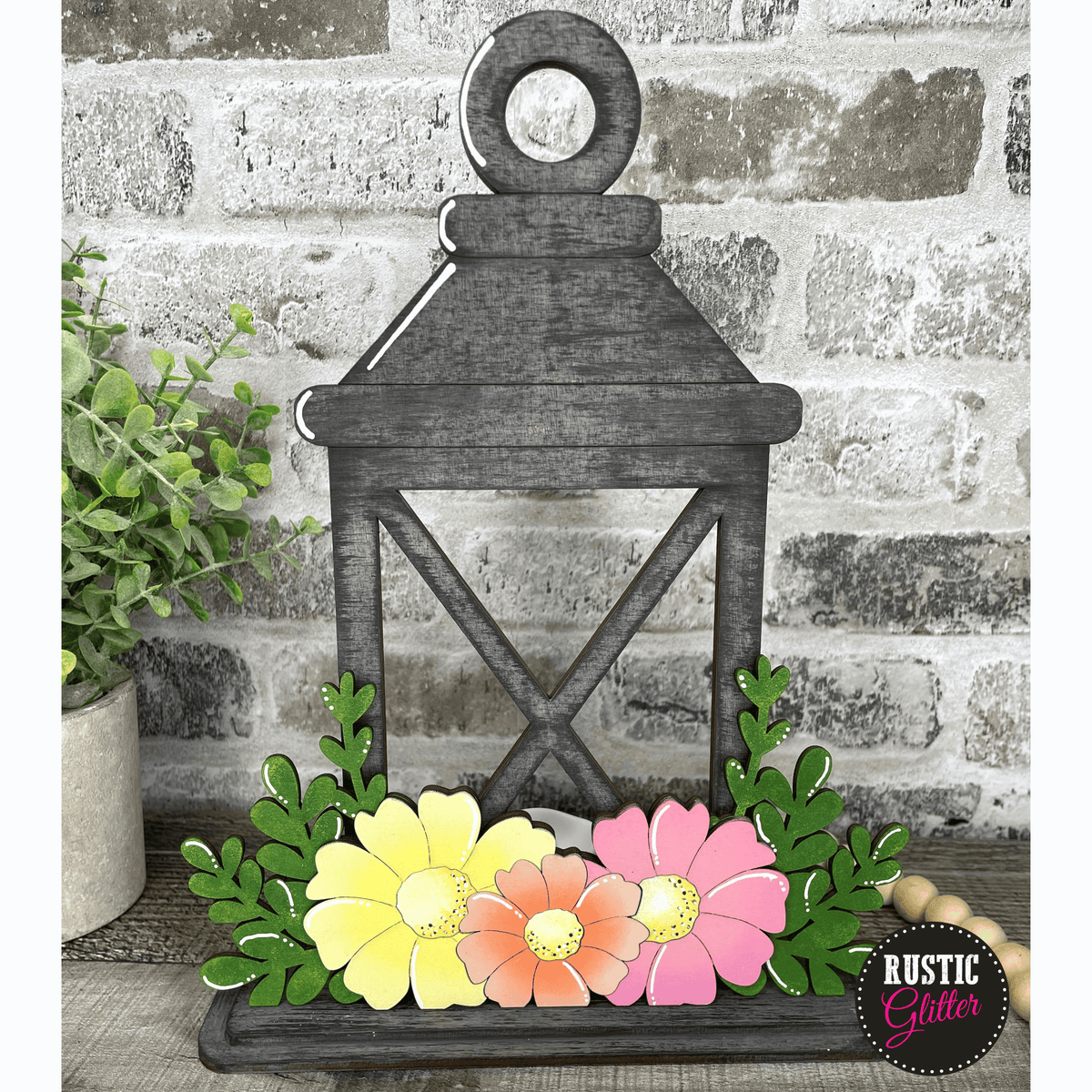 Spring Insert for Interchangeable Lantern | DIY Kit | Unfinished ...